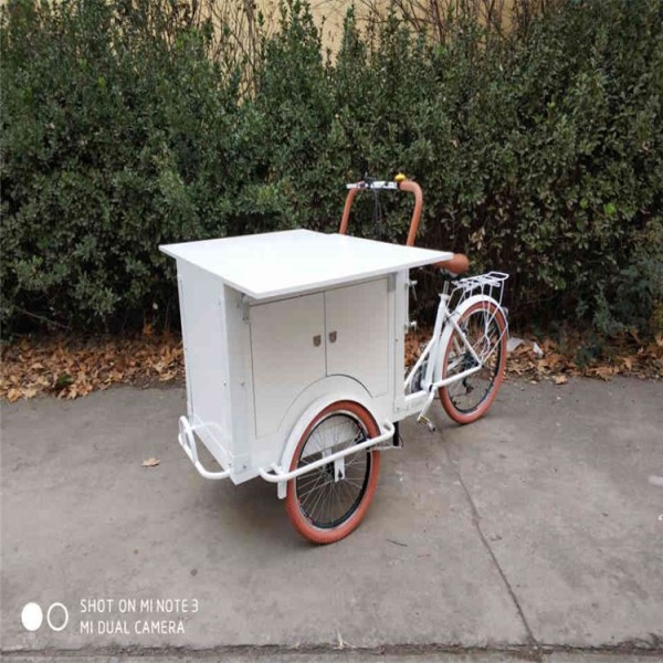 Quality High Productivity Customized Tricycle Coffee Food Bike for Food Beverage Production for sale