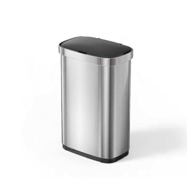 Quality Rectangle Household Smart Sensor Bin Induction Type Automatic Trash Can for sale