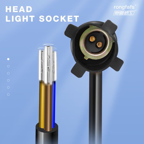 Quality Lighting Function Motorcycle Headlight Socket for TMX CG125 Avaibale in High for sale