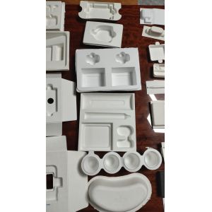 Quality Disposable Pulp Molding Tableware Machine 125kw Paper Lunch Box Making for sale