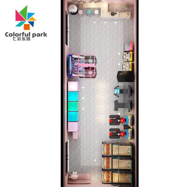 Quality Indoor Playground VR Arcade Machine Self Service For Entertainment Center for sale