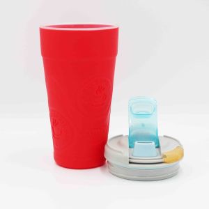 Quality Travel FDA Eco Friendly Coffee Mug Non Toxic Silicone Drinking Cup for sale