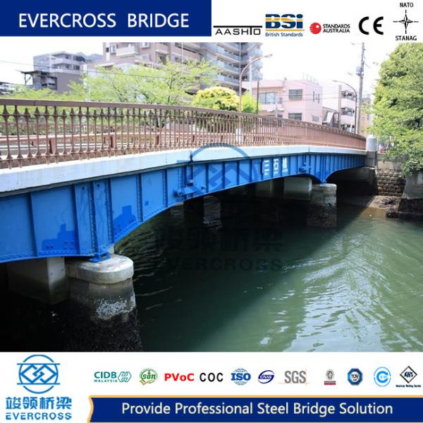Quality Prefabricate Plate Girder Railway Bridge Small Span Low Maintenance for sale