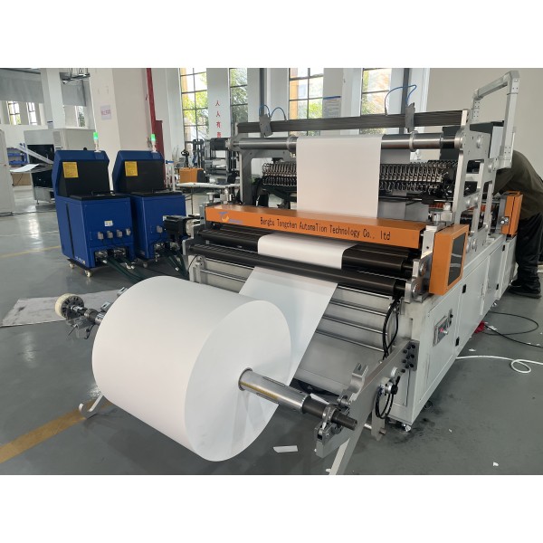Quality Full Automatic Mini Without Partition Filter Folding Gluing Production Line For for sale