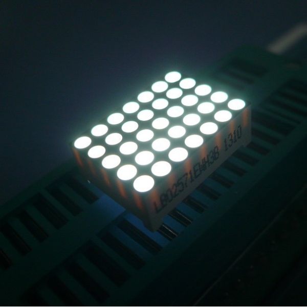 Quality High Efficiency Dot Matrix LED Display 5x7 Moving Signs / LED Matrix Screen for sale