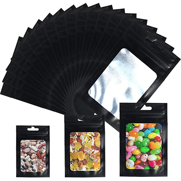 Quality Custom Logo Case Opp Clear Packaging Laminated Plastic Bags Resealable Bags for Cosmetic for sale