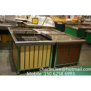Quality Powder Coating Supermarket Promotion Table , Promotion Dispaly Stand for sale
