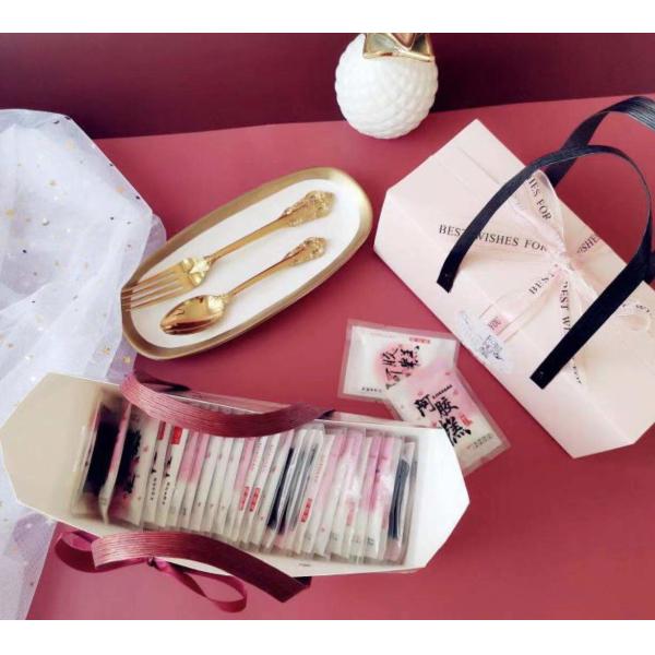Quality Customized Foldable Gift Boxes With Ribbon for sale