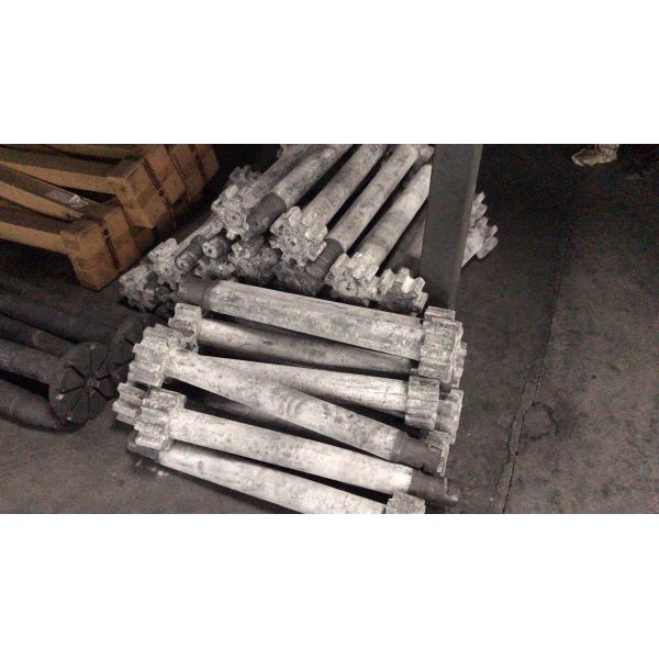 Quality 1.72g Bulk Density Customized Resin Impregnated Graphite Rotor GR Flake Graphite for sale