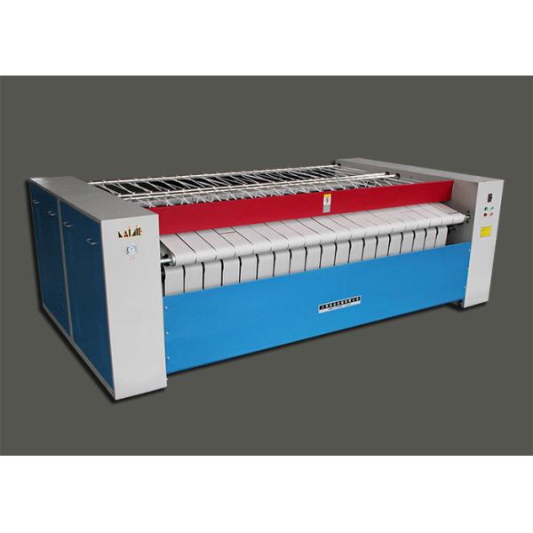 Quality 3 Roll Steam Heated Industrial Flatwork Ironing Machine For Bed Sheets Energy for sale