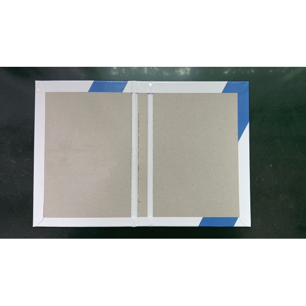Quality Double Stations Grey Cardboard Wrapping Machine for Hard Book Case Making for sale