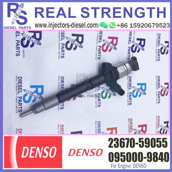 Quality 1VD-FTV DENSO Diesel Injector 095000-9840 DCRI109840 23670-51070 23670-59055 for sale