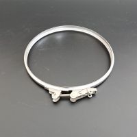 Quality 6''(150mm) Locking Band Screw Toggle Stove Chimney Pipe W V2 for sale