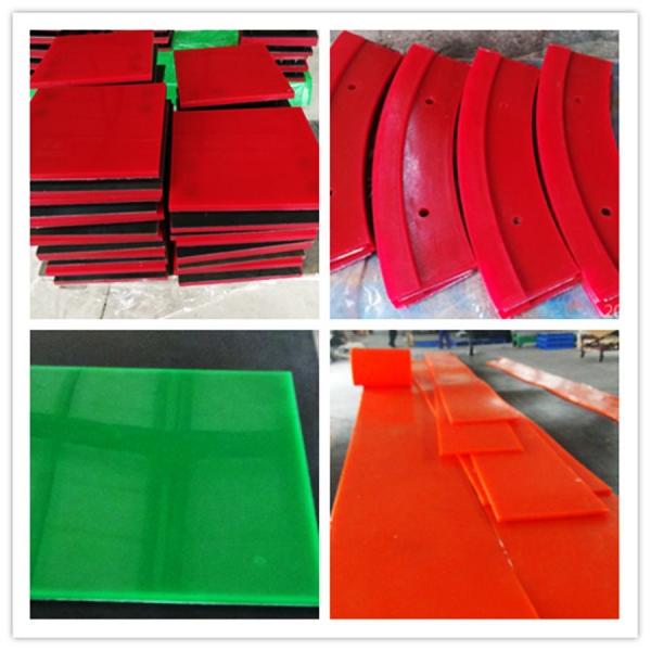 Quality Mining Industry Polyurethane Chute Liner Plates Abrasion Resistant for sale