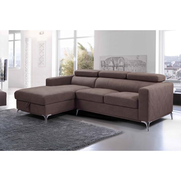 Quality Stain Resistant Sectional Couch Bed , Multifunctional Retractable Sofa Bed for sale