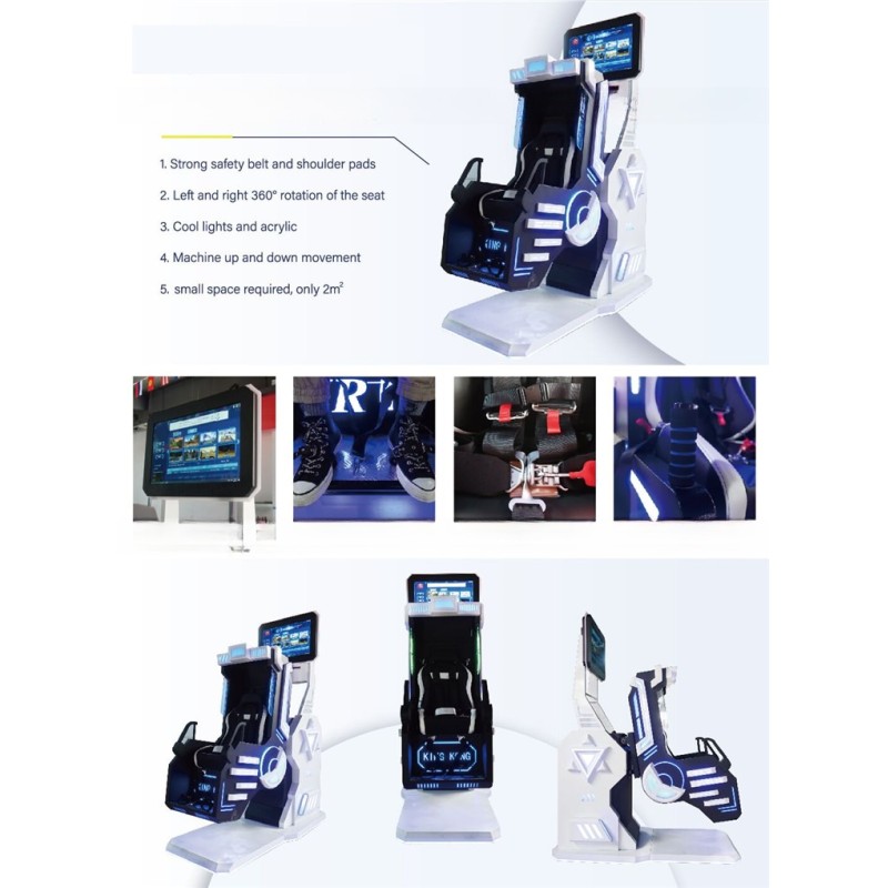 VR Flight Simulator motion platform