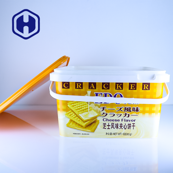 Quality IML Technology Custom Food Plastic Container Quality Control Advantages For for sale
