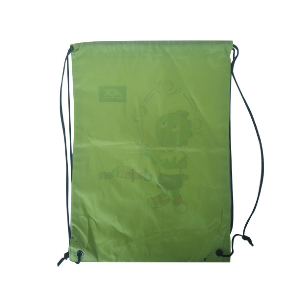Quality Polyester CMYK 34x45cm 210D Eco Friendly Drawstring Bags for sale