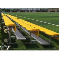 Quality Light Weight Aluminum Stadium Bleachers Portable Outdoor Seat Color Optional for sale