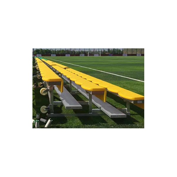Quality Light Weight Aluminum Stadium Bleachers Portable Outdoor Seat Color Optional for sale
