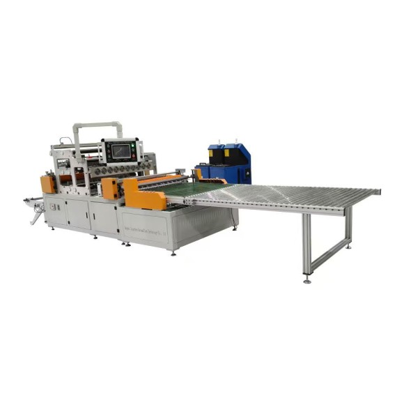Quality Full Automatic Mini Without Partition Filter Folding Gluing Production Line For for sale