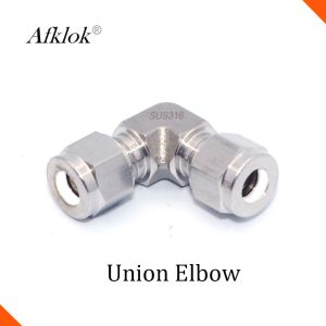 Quality SS316 1/4" Compression pex Equal Elbow natural gas pipe fitting for sale