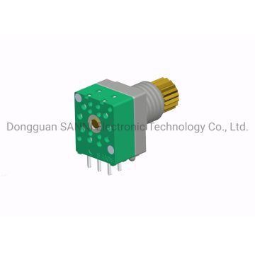 Quality Shaft Sealed 16 Bit Rotary Encoder Dual Unit For Walkie Talkie Interphone for sale