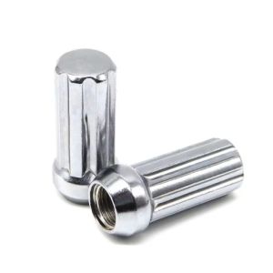 china Chrome Spline Drive Wheel Lug Nuts | Aftermarket Tuner Lug Nuts for Custom