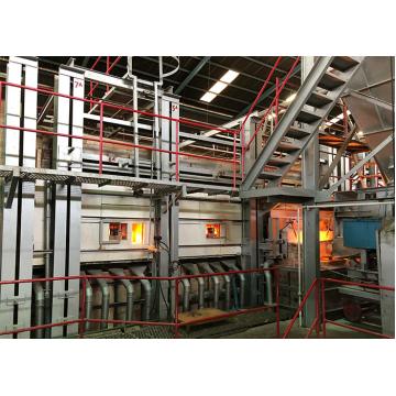 Quality Automatic ISO9001 Gas End Fired Glass Melting Furnace for sale