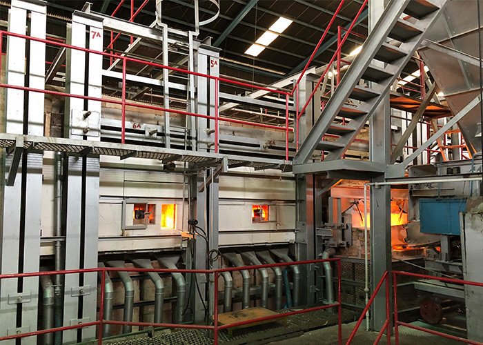 Quality Automatic Gas End Fired Furnace Glass Melting Furnace Design and Construction for sale