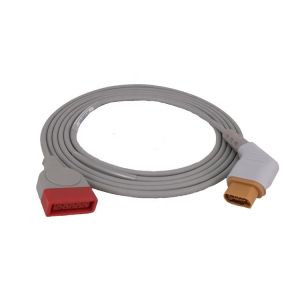 Quality Drager 16 Pin convert to GE11P Plug Female Socket IBP Adapter Cables for sale