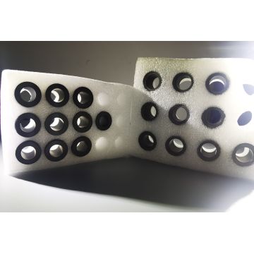 Quality Polishing Cylindrical Hollow Silicon Carbide Wafer Ceramic Optical Element SiC for sale