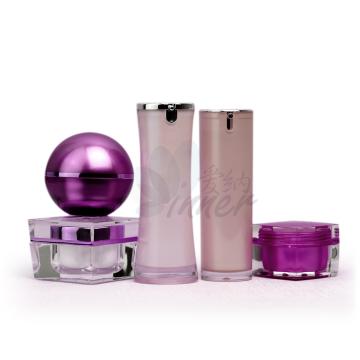 Acrylic Airless Cosmetic Bottles Hot Stamping Printing ISO9001 Certified