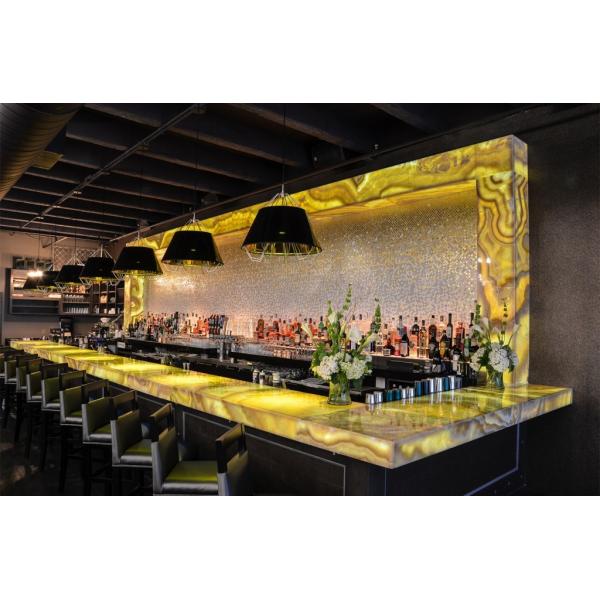 Quality Bacstone Thin Stone Laminated Glass For Curtain Wall for sale