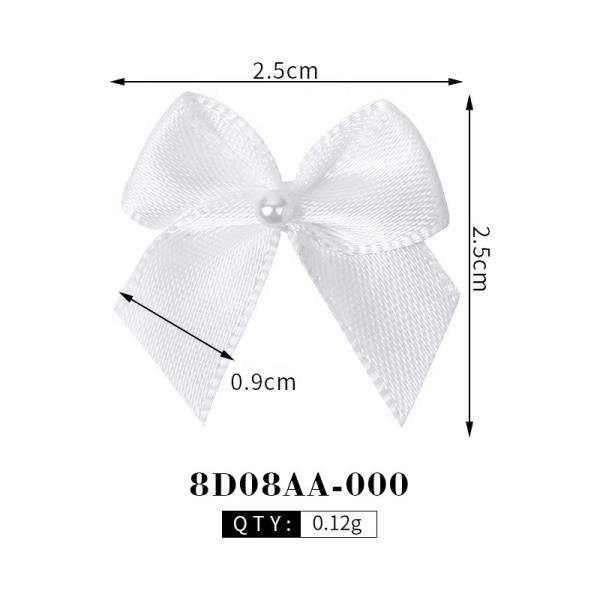 Quality Custom Logo Printed Adjustable Satin Ribbon Bow for Gift Packing MSD 196 Solid for sale