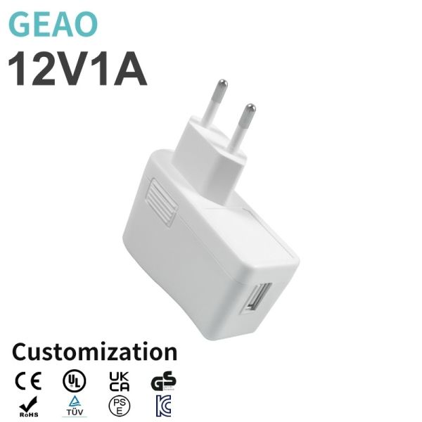 Quality 15W 1A 12V Smart USB Wall Charger Universal For Smartphones / Tablets for sale