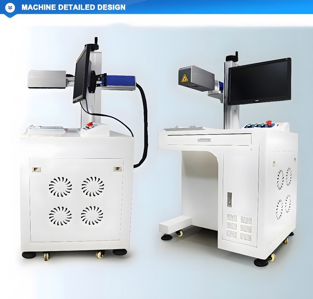 Desktop Raycus Jpt Ipg Max 20W 30W 50W 100W Fiber Laser Engraving Marking Machine for Yeti Cups CNC Machine Price