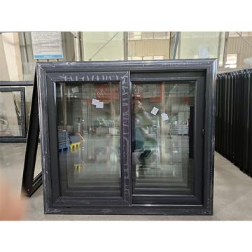 Quality Black Electrophoresis Aluminum Sliding Window And Door 4x4 for sale