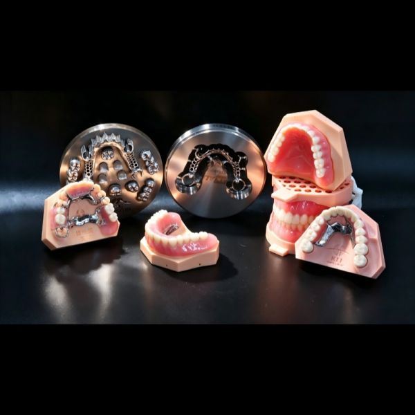 Quality Pink Removable Partial Acrylic Denture Temporary Acrylic Partial Denture for sale