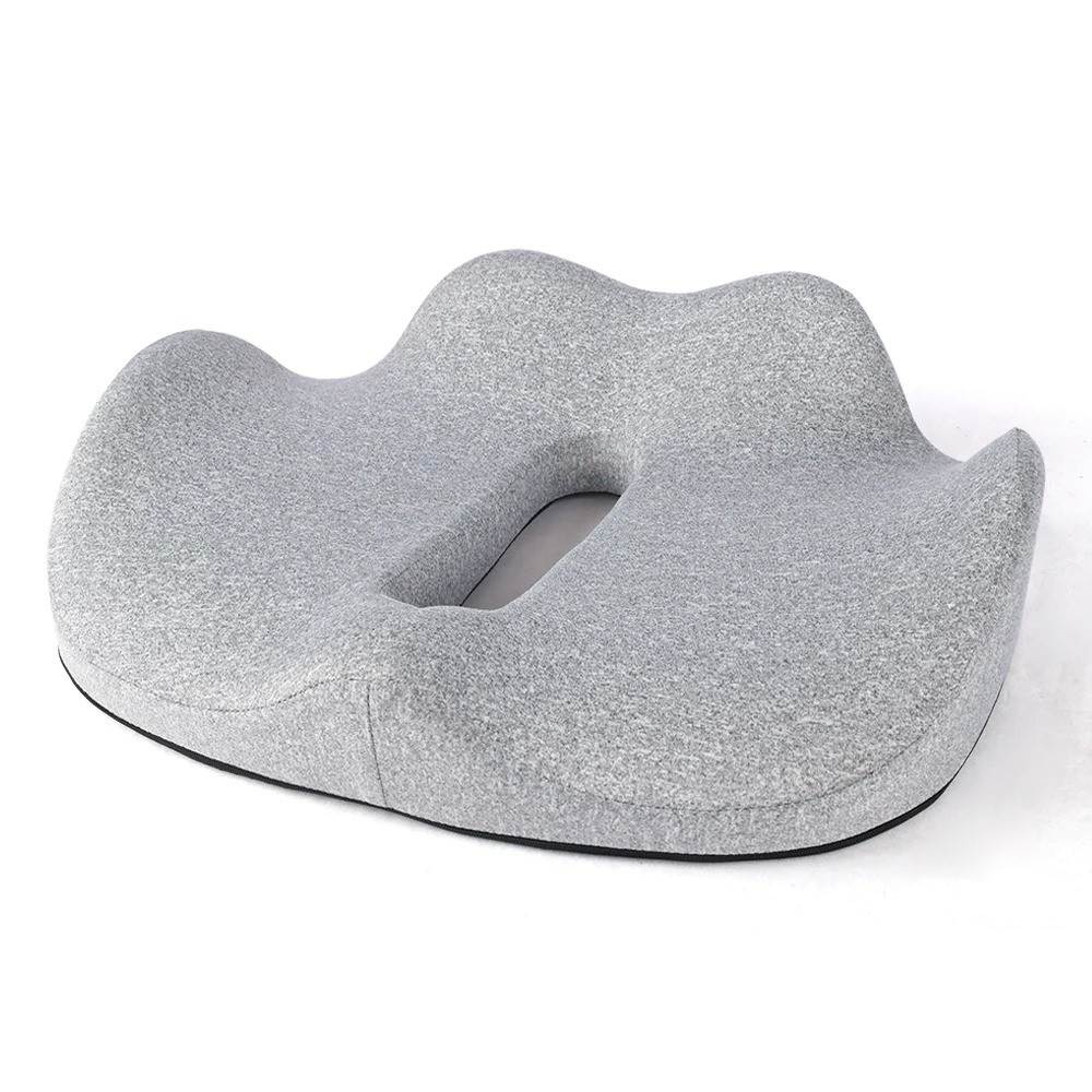 Quality Ergonomic Design Coccyx Support Seat Cushion with 3D Mesh Breathable Cover and for sale