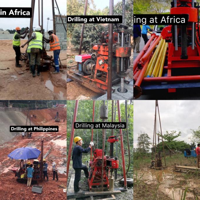 Oem Gk - 200 Meters Depth Exploration Drilling Rig Core Industrial Investigation 2