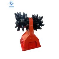 Quality HDC50 Hydraulic Rotary Drum Cutter Low Noise For Excavator for sale