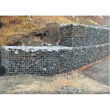 Quality ISO45001 Zn-5 Al Galvanized Welded Wire Mesh Panels For Gabion Retaining Wall for sale