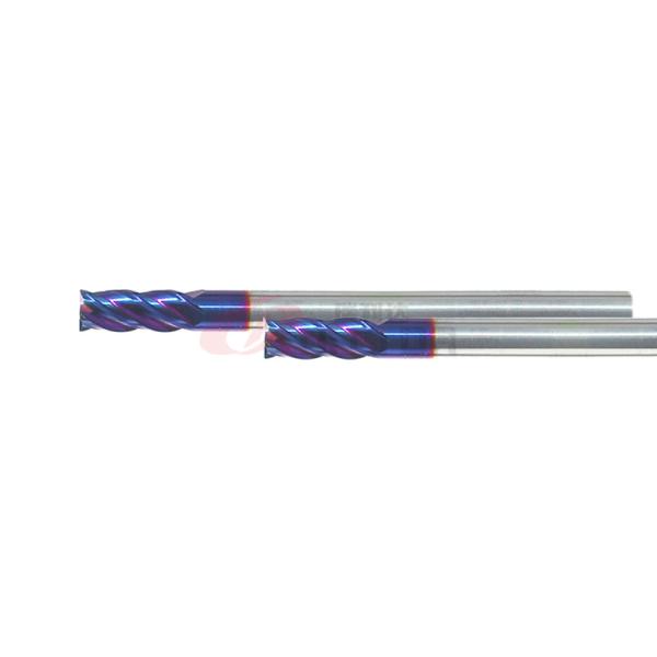 Quality HRC65 Solid Carbide Corner Radius End Mill 4R0.2 4 Flutes Corner Rounding Tools for sale