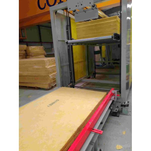 Quality Automatic Cutting Feeding Rock Wool Sandwich Panel Line for sale