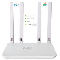 Quality WiFi Wireless 300Mbps LAN WAN Ethernet CPE 4G LTE Router Unlocked Sim Card for sale