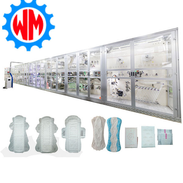 Quality High Speed Professional Factory Sanitary Napkin Making Machine with CE Global Export for sale