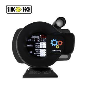 Quality Sensor Dash Speed Sinco Tech Do916 Electric Oil Pressure Gauge for sale