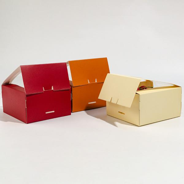 Quality Wholesale customization with logo transparent window cake and pastry packaging for sale