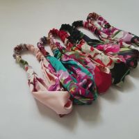 Quality Christmas Gorgeous Silk Hair Accessory , Warrens 100g Silk Hair Scrunchies for sale